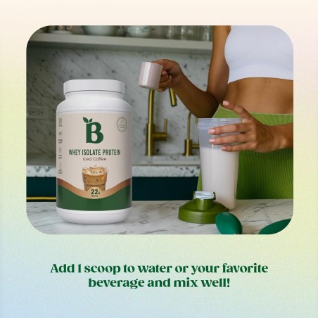 Bloom Nutrition Proteína aislada de suero en polvo