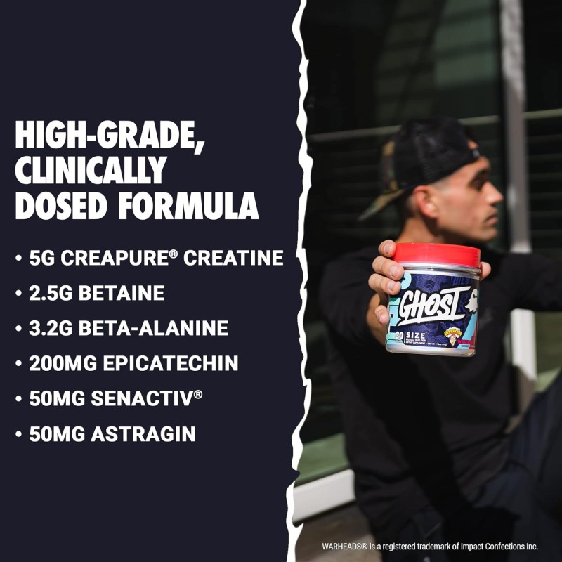 GHOST Suplemento-Creatina muscular crecimiento