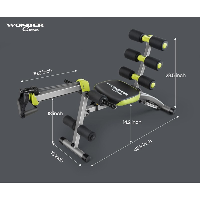 WONDER CORE 2 máquina de entrenamiento abdominal | Entrenamiento ...