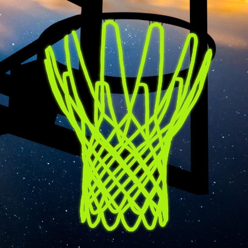 Red de baloncesto de neon | Red de baloncesto neon que brilla en la ...