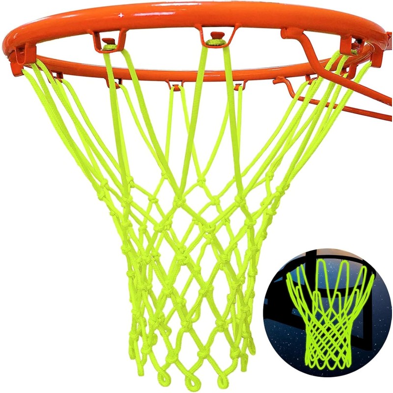 Red de baloncesto de neon | Red de baloncesto neon que brilla en la ...
